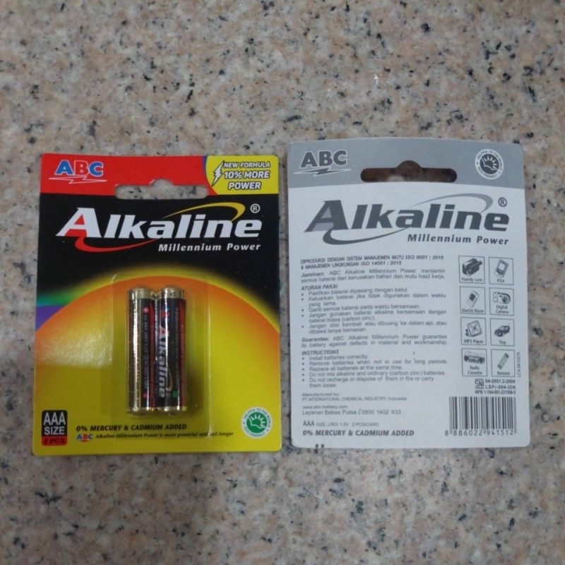 Jual Baterai Alkaline A3 Isi 2 / Battery Alkaline A3 Isi 2 | Shopee ...