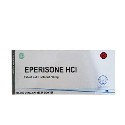 Jual EPERISONE MULIA 50 MG 1 STRIP 10 TABLET | Shopee Indonesia