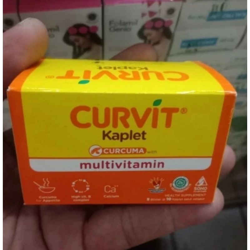 Jual curvit multivitamin 50 kaplet | Shopee Indonesia