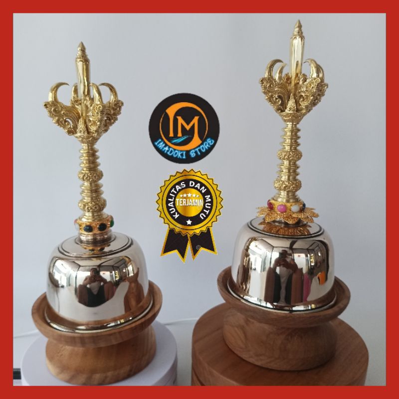 Jual GENTA BALI PREMIUM / GENTA BAJRA DIAMETER 7 CM SUARA NING / GENTA ...