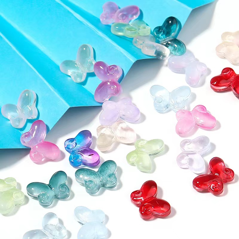 Jual 【10PCS】Manik-Manik|Manik Kaca|Manik Manik Kaca|Manik Kupu-Kupu ...