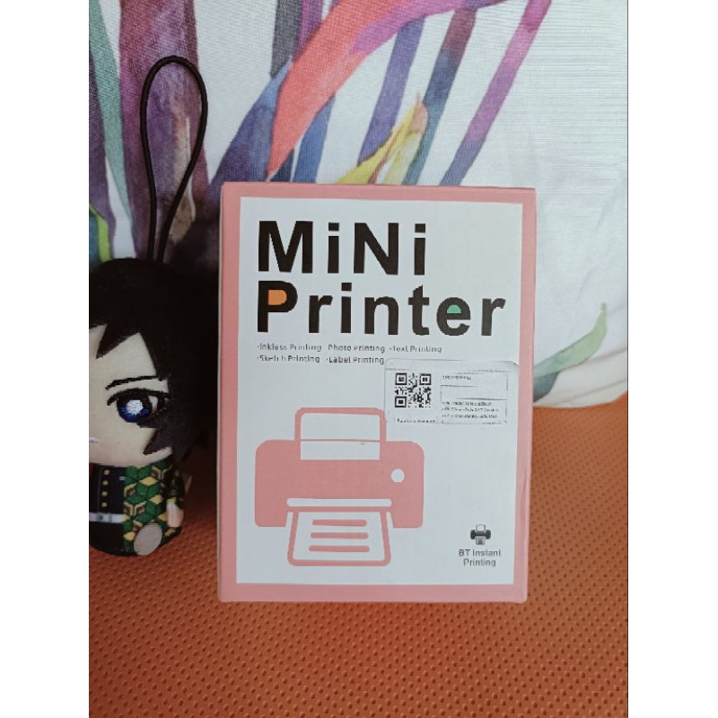 Jual Mini Pocket Printer Thermal Bluetooth 58mm Blue Cat | Shopee Indonesia