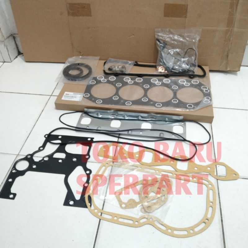 Jual PACKING SET GRAFIT GASKET CYLINDER HEAD KOMPLIT ISUZU PANTHER 2500CC 2.5CC 4JA1 NON TURBO ...