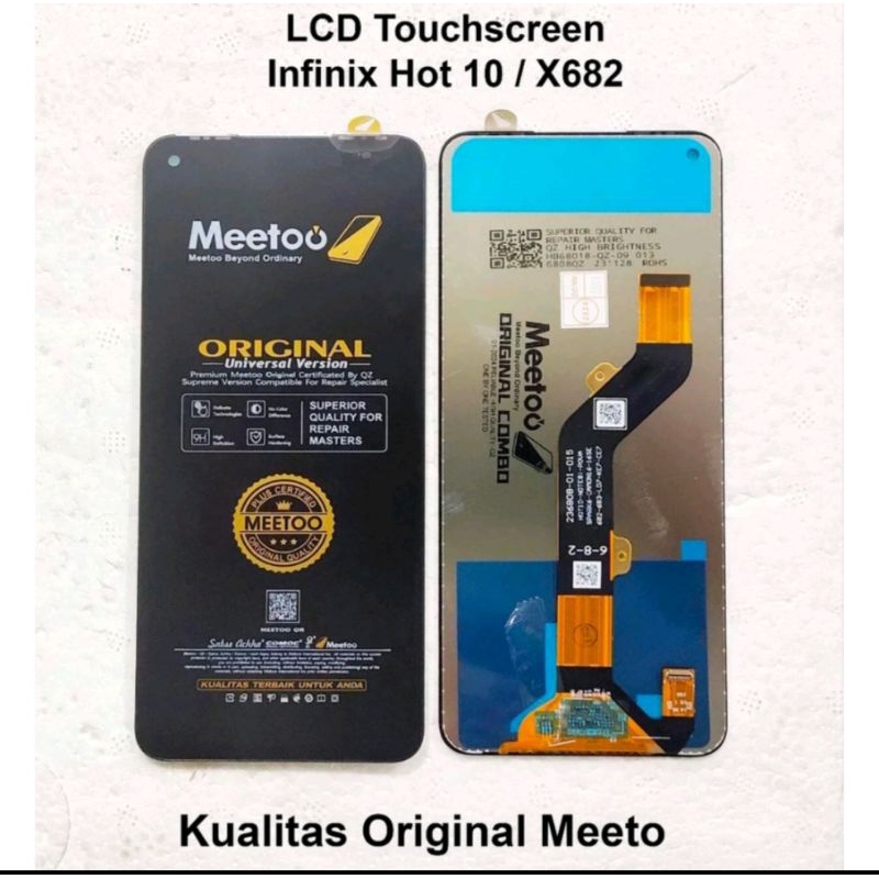 Jual LCD touchscreen Infinix Hot 10 X682 / Note 8i X683 / tecno spark 6 ...