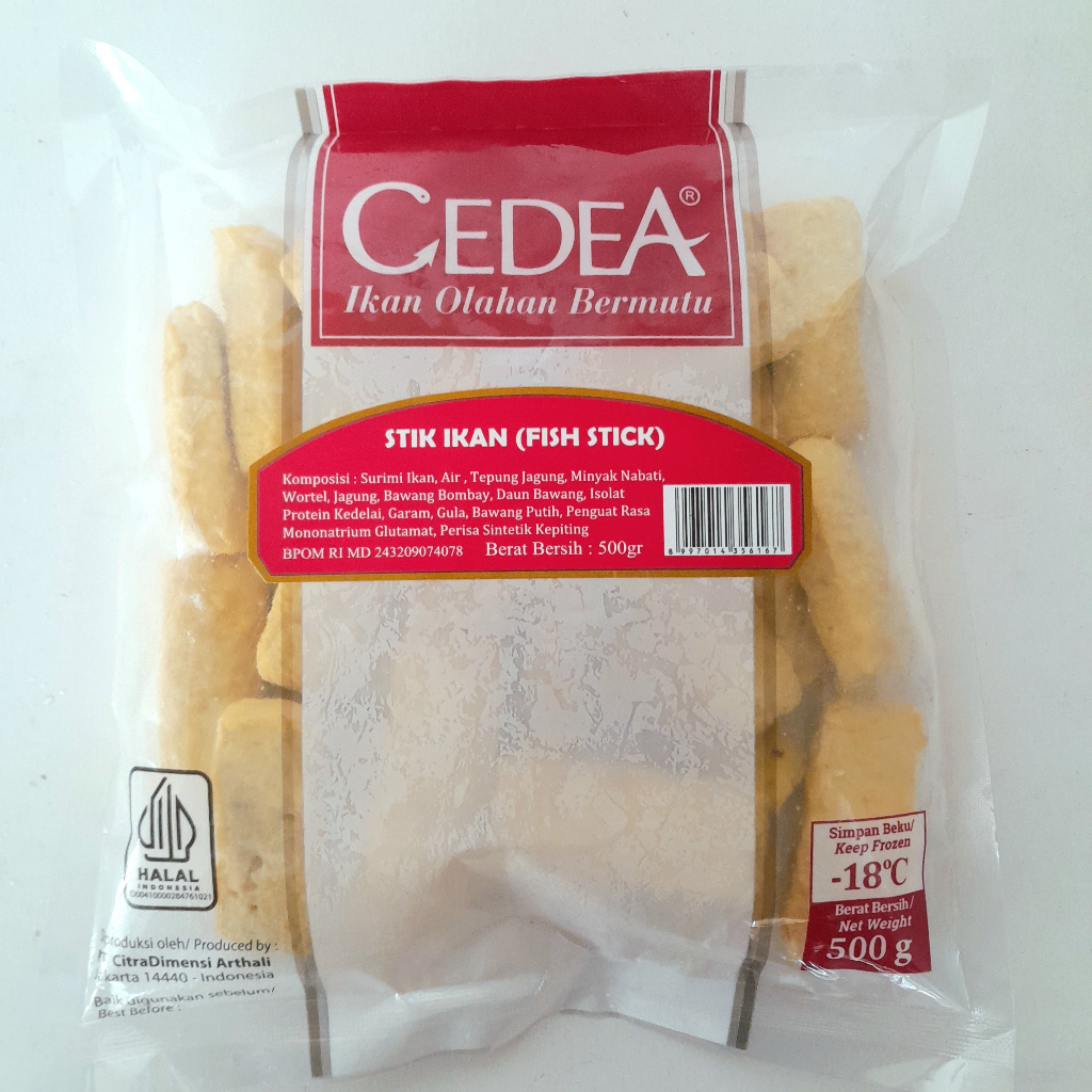 Jual CEDEA fish stik 500gr | Shopee Indonesia