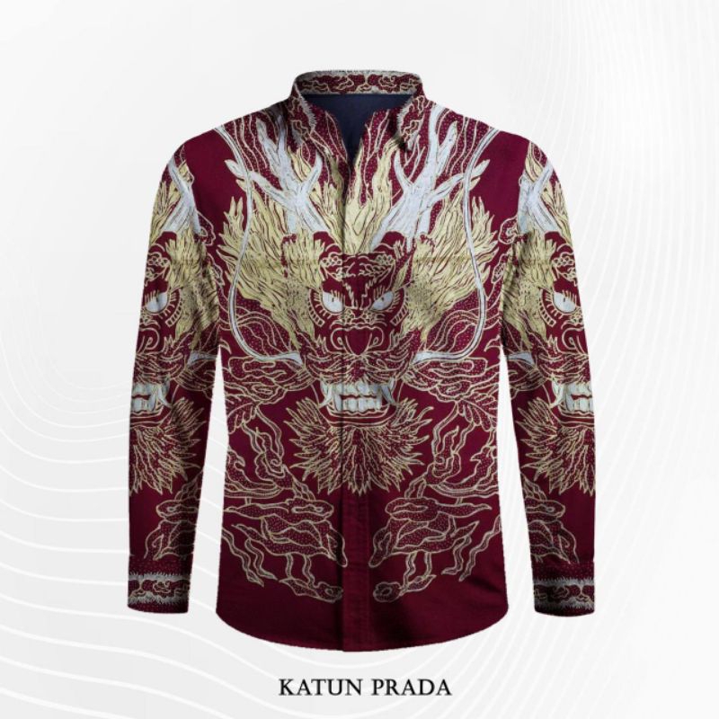 Jual Bahan Batik Tulis Exlusive Katun Prada Asli Full Tulis Manual Pola ...