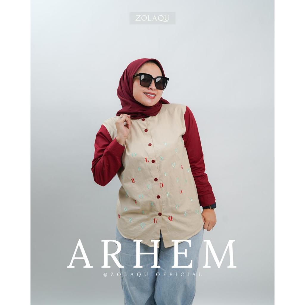 Jual ZOLAQU ORIGINAL KEMEJA ARHEM ARHUM | Shopee Indonesia