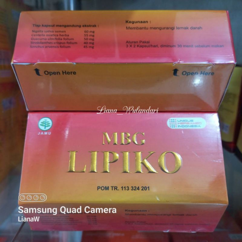 Jual HERBAMED MBG LIPIKO HERBAL LIVER & EMPEDU | Shopee Indonesia