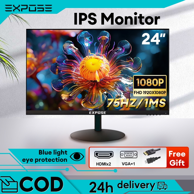 Jual Monitor PC Murah monitor 24 inch Tampilan Layar HD , 1080P , (19 ...