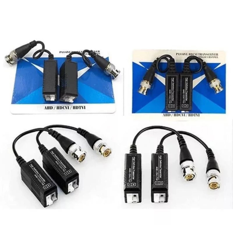 Jual Konektor Video Balun CCTV 1CH Passive 1080 2Mp | Shopee Indonesia