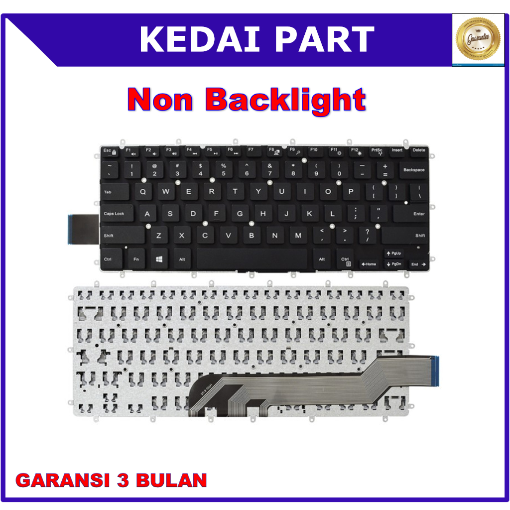 Jual Keyboard Dell Inspiron 3480 13-5378 14 14-7000 14-7460 14-7466 14 ...