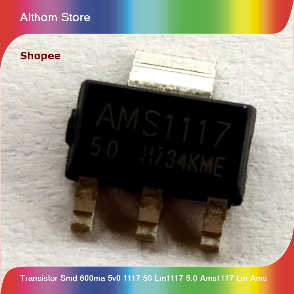 Jual transistor smd 800ma 5v0 1117 50 lm1117 5.0 ams1117 lm ams ...