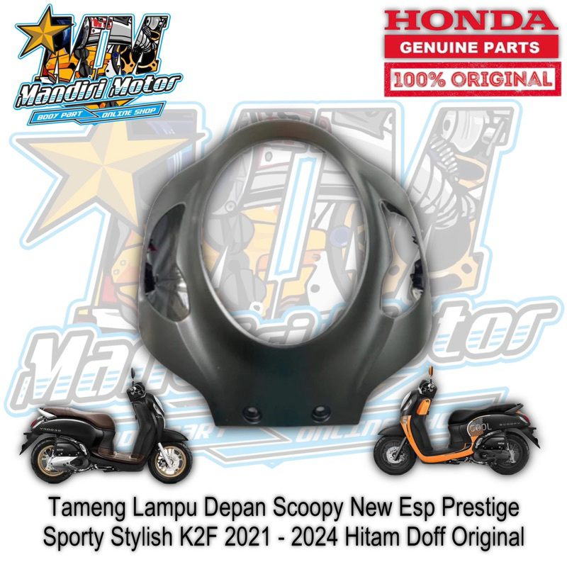Jual Panel Tameng Lampu Depan Cover Front Body Bodi Depan Scoopy New ...