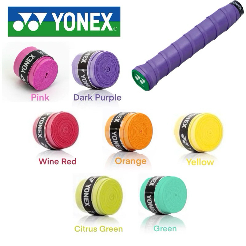 Jual Grip Karet Bulutangkis Tenis Yonex Original Choice of Champions Super Grap - Warna Campur ...