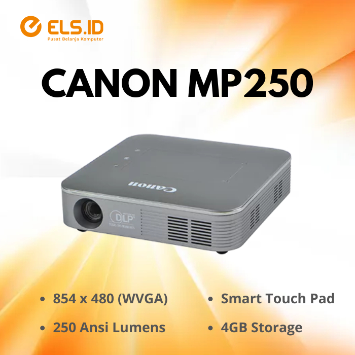Jual Mini Projector Portable Canon MP250 854x480 (WVGA) | Shopee Indonesia