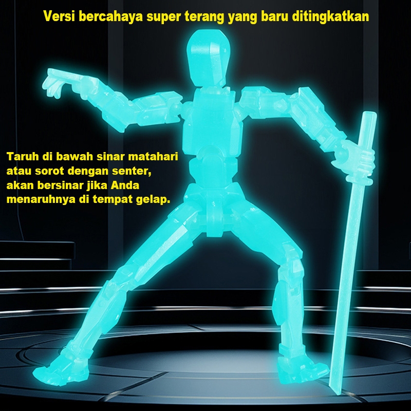Jual DIY Dummy 13 Articulated action figure Mainan Pergeseran Bentuk ...