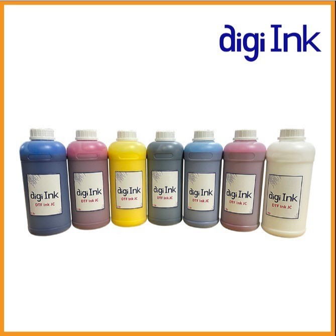 Jual DIGI Ink DTF Tinta CYMK LC LM White 1kg Standard | Shopee Indonesia