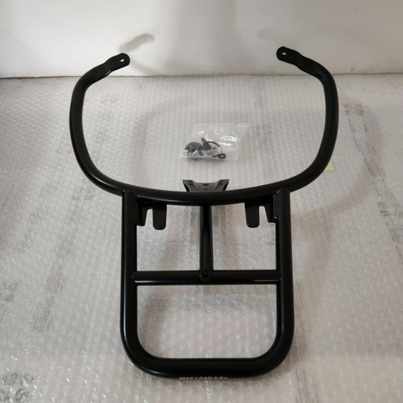 Jual Top Box Support Black Matt Vespa Primavera Sprint Original ...