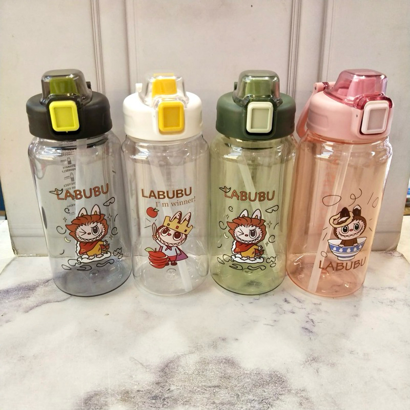 Jual BOTOL MINUM LABUBU JB 211 800ml ADA SEDOTAN BISA DITENTENG ...