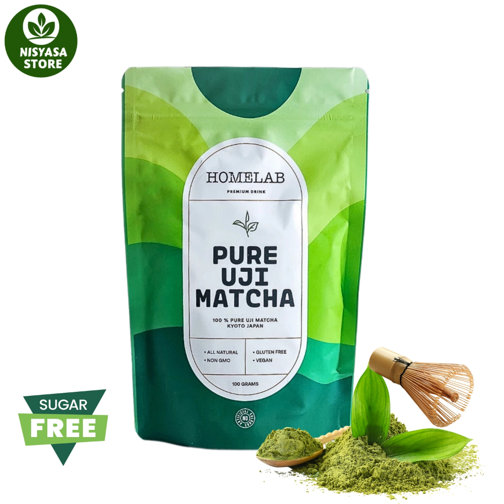 Jual Homelab 100% Pure Uji Matcha Japan - Bubuk Matcha Premium Grade ...
