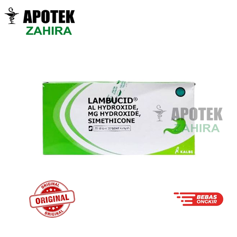 Jual LAMBUCID STRIP 10 TABLET - Obat Asam Lambung Maag Kembung Perut ...