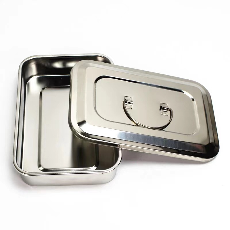 Jual Bak Instrumen Medis Stainless Steel Dengan Tutup Baki Instrument ...