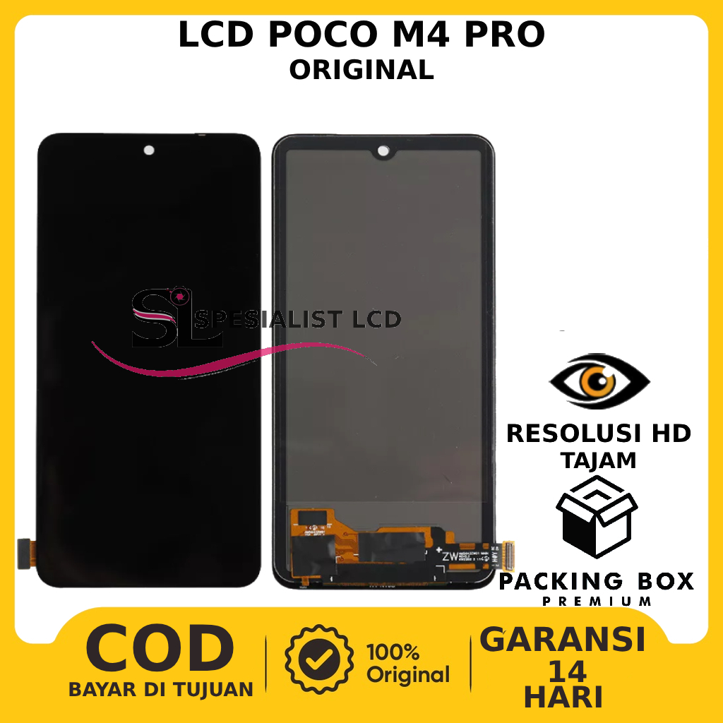 Jual LCD TOUCHSCREEN POCO M4 PRO 4G ORIGINAL GARANSI FREE LEM | Shopee ...