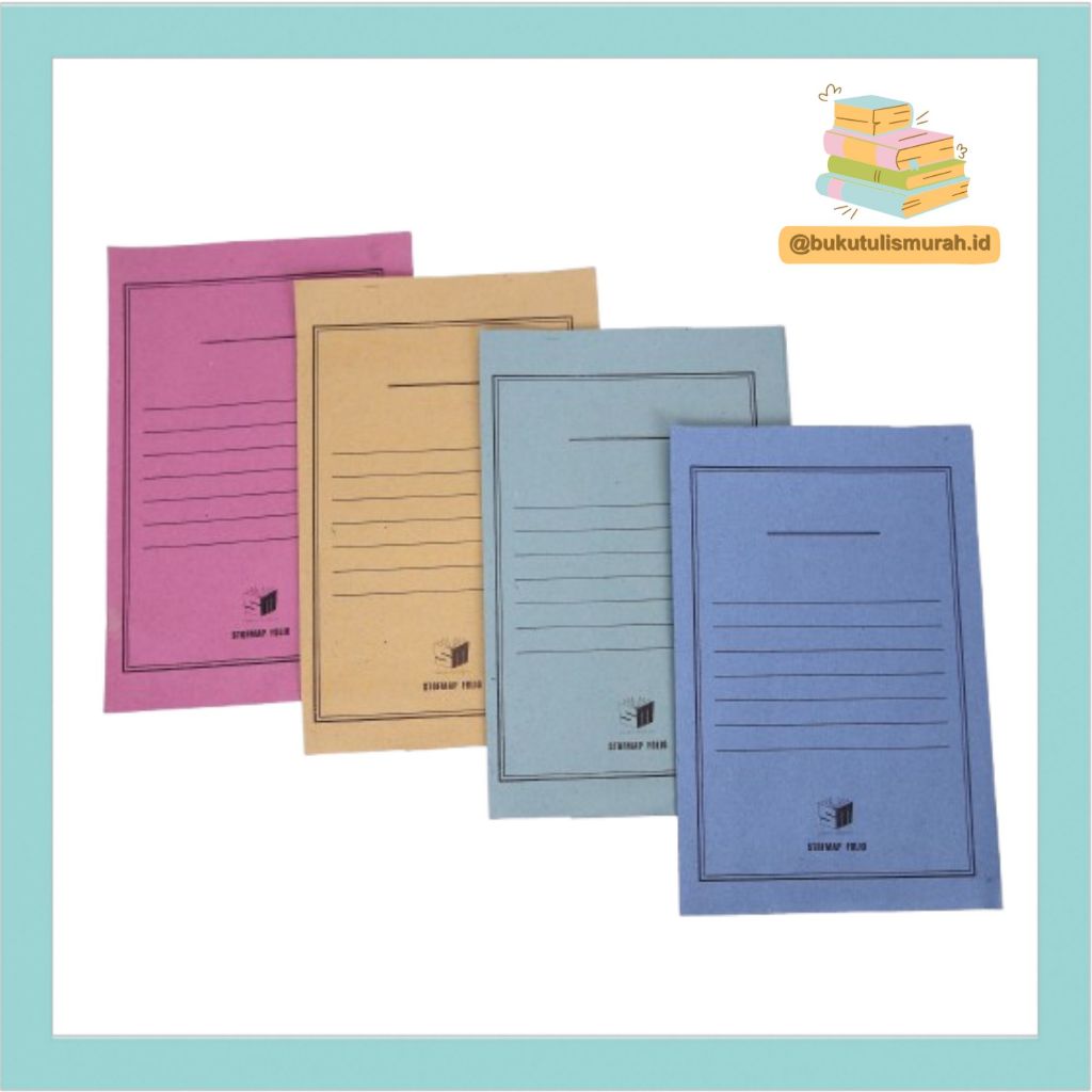 Jual Stop Map Polos Folio - Map F4 Kertas Polos Murah | Shopee Indonesia