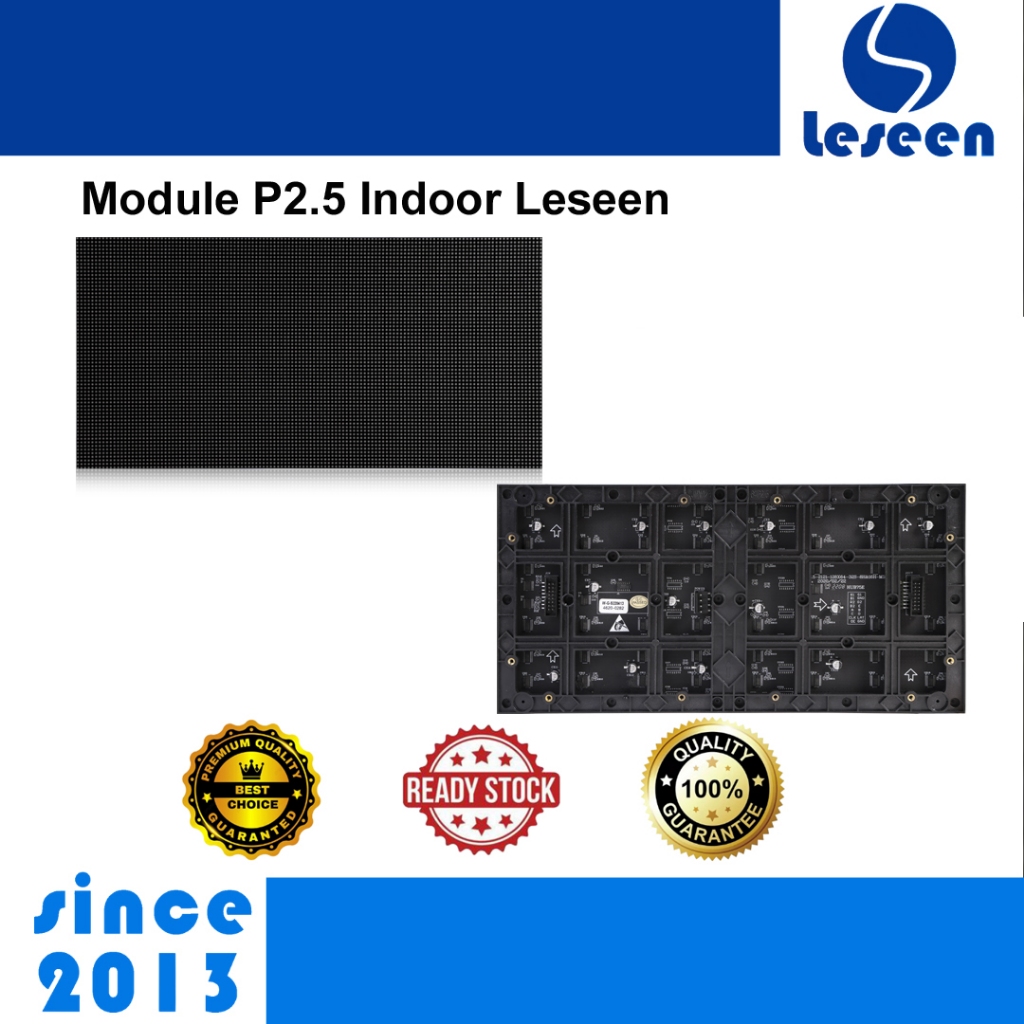 Jual MODUL P2.5 INDOOR 8340HZ PANEL LED VIDEOTRON FULL COLOUR LESEEN ...