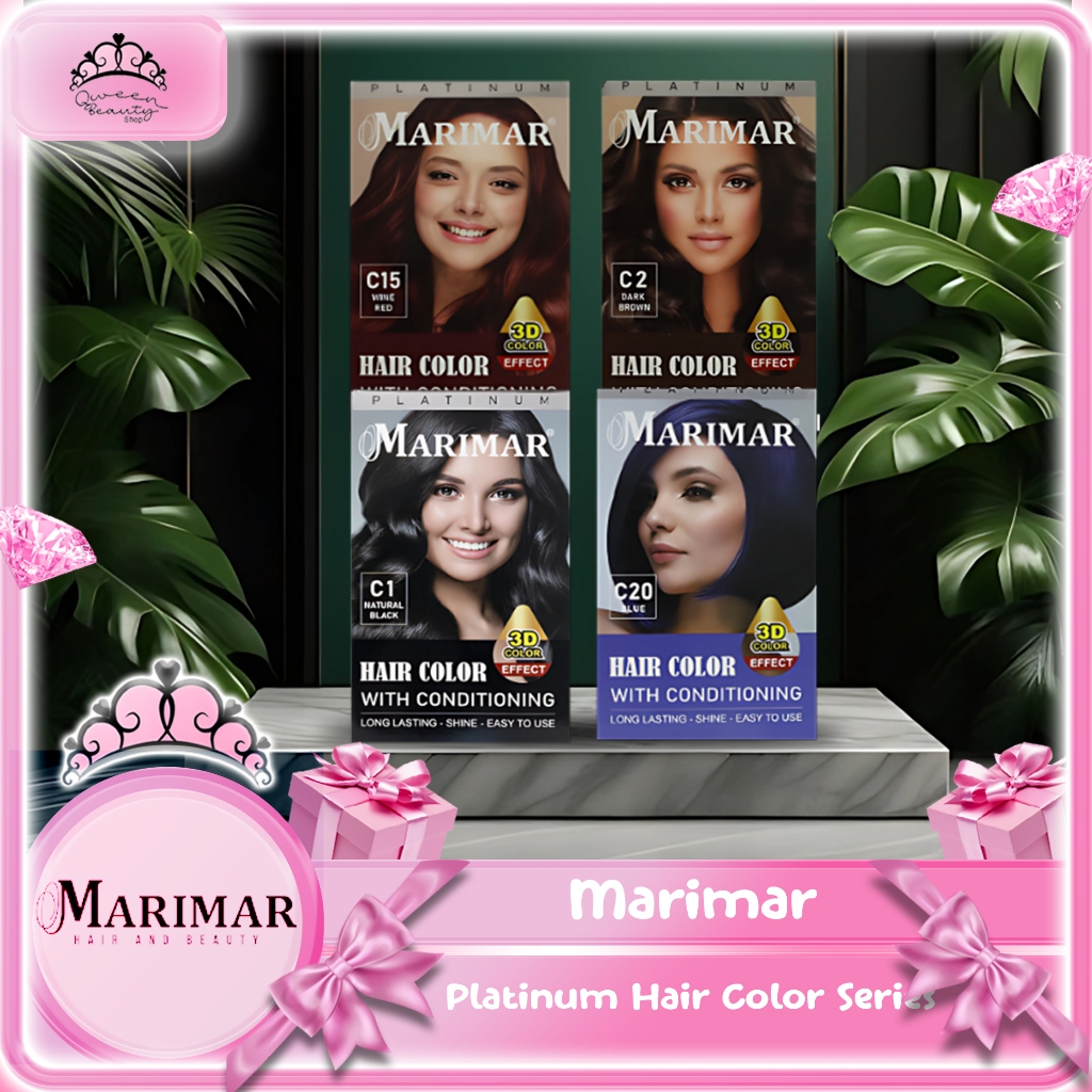 Jual MARIMAR Platinum Hair Color Series | Shopee Indonesia