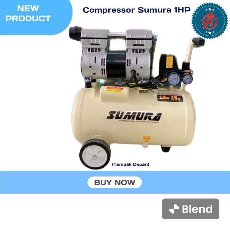 Jual Kompresor Matrix/Sumura Oilless Portable 1HP | Shopee Indonesia