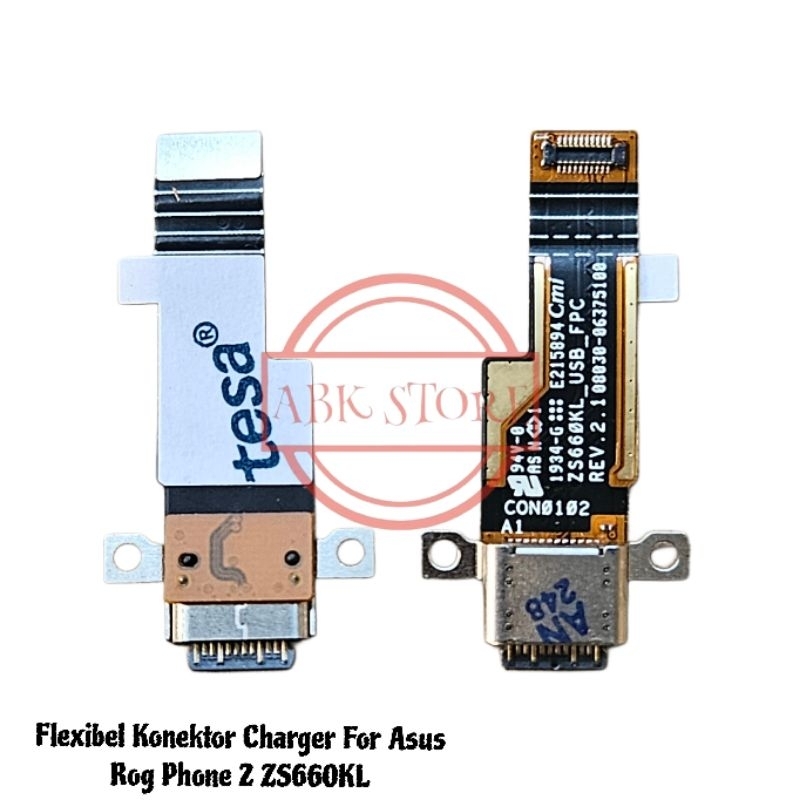 Jual Flexibel Konektor Charger / Flexible Con Cas For Asus Rog Phone 2 ZS660KL Original | Shopee ...