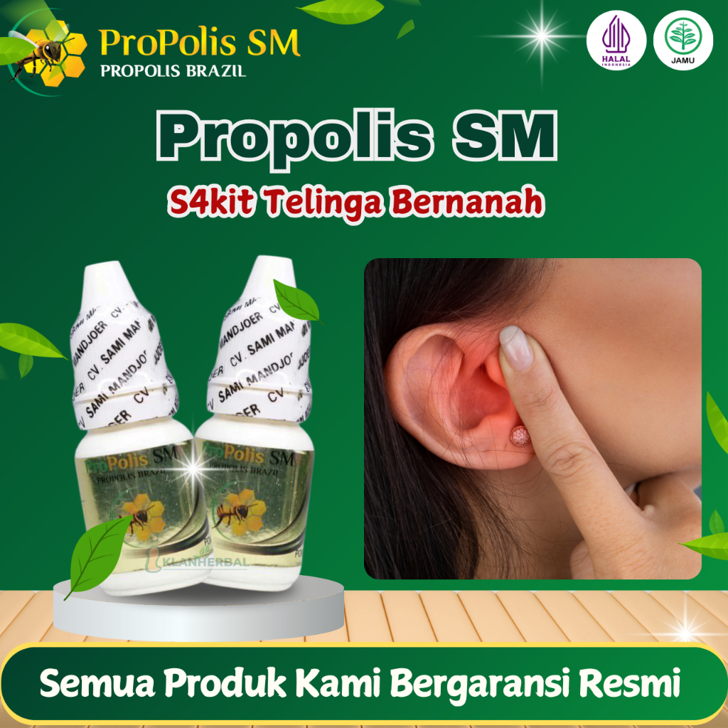 Jual Obat Sakit Telinga Bernanah Berair Berdengung Tersumbat Budeg ...