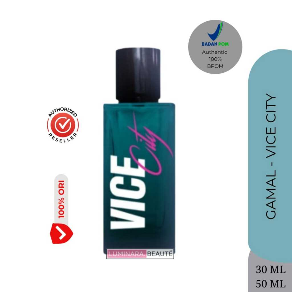 Jual Parfum Vice City by Gamal Men 30 ML & 50 ML Parfum Gamal Pria ...