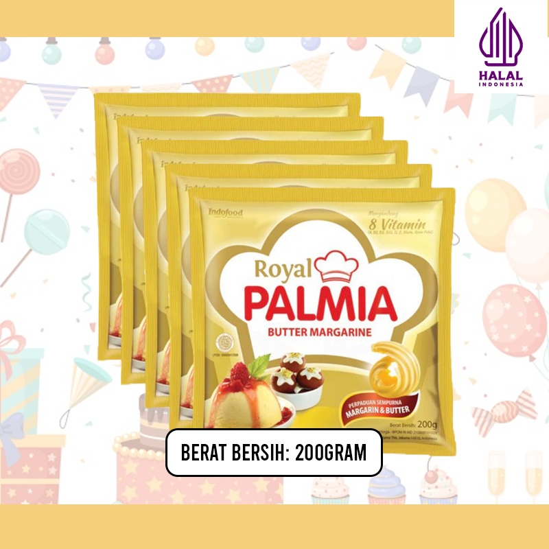 Jual Royal Pamia Butter Mentega Margarine Kemasan Sachet 200Gram Cocok ...