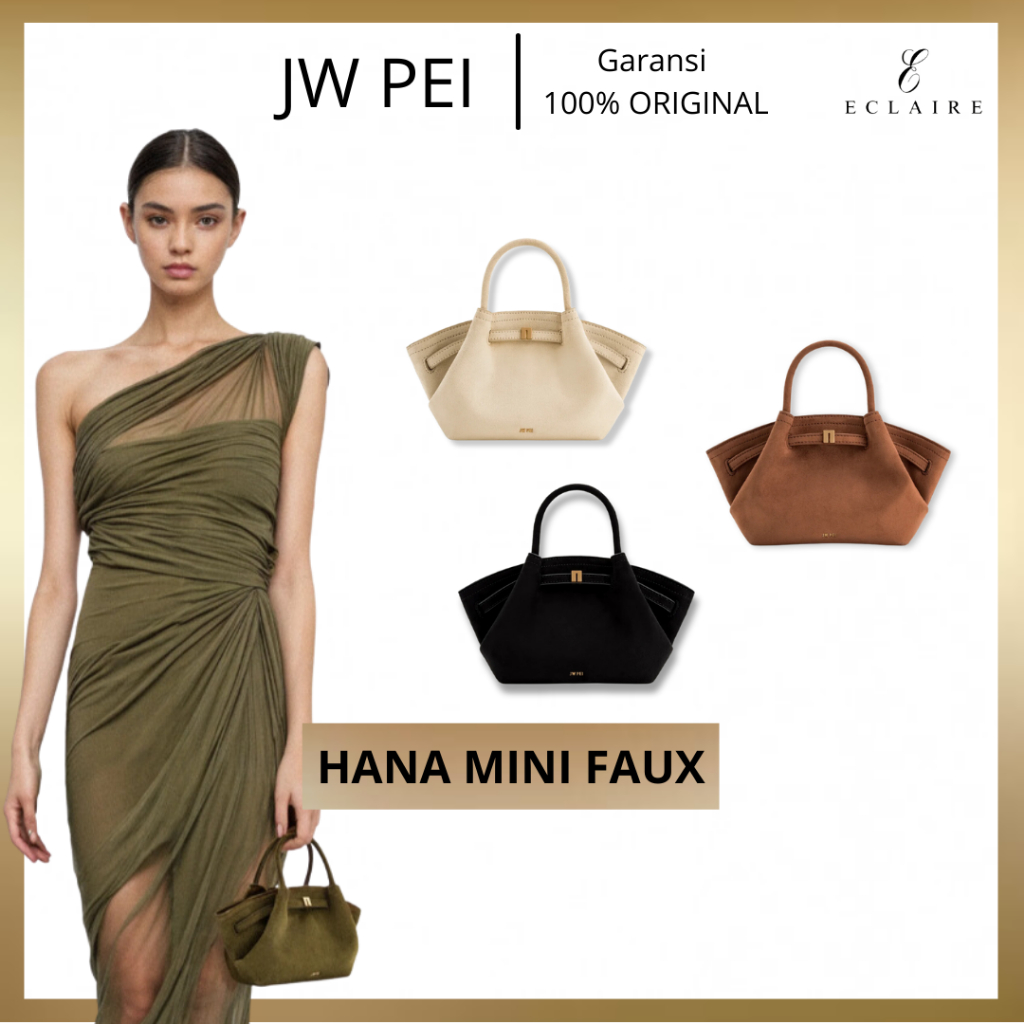 Jual JW PEI Hana Mini Faux Suede Tote Bag | Shopee Indonesia