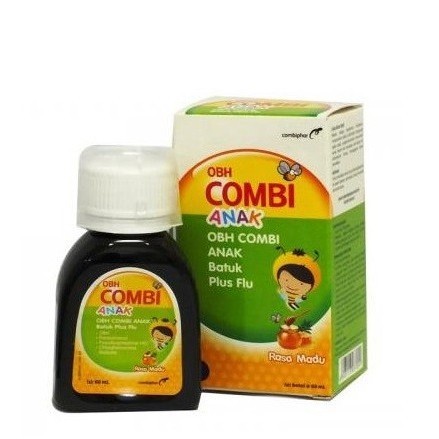 Jual OBH COMBI ANAK BATUK PLUS FLU MADU 60 ML | Shopee Indonesia