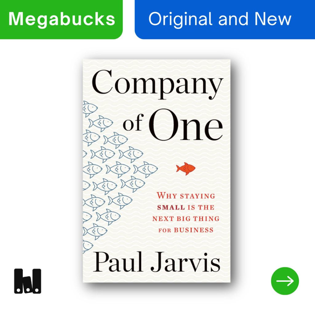 Jual Company of One by Paul Jarvis Original English (Houghton Mifflin ...
