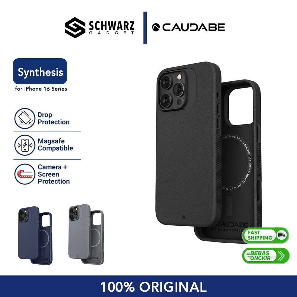 Jual Case iPhone 16 Pro Max / 16 Pro / 16 Plus / 16 Caudabe Synthesis ...