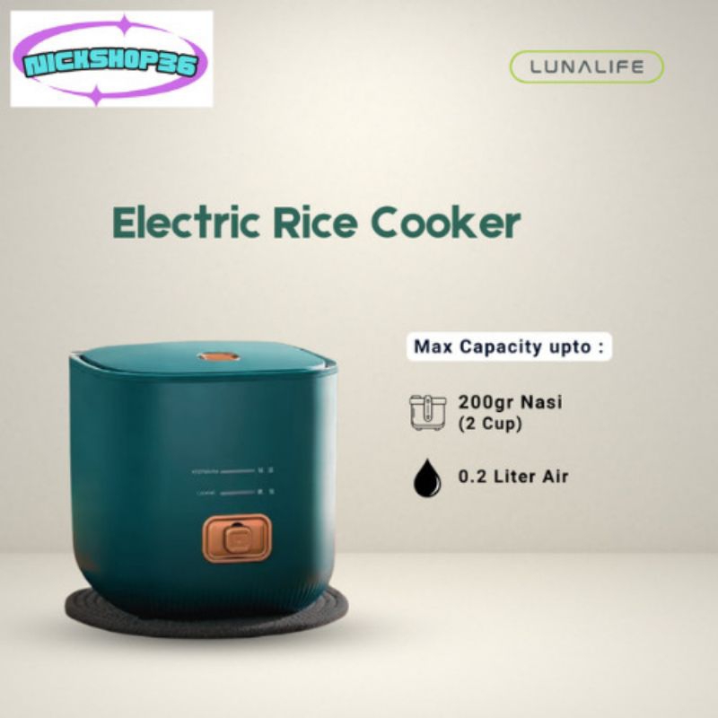 Jual LUNA LIFE Magicom Mini Smart RiceCooker Portable 0.8L 200 Watt ...