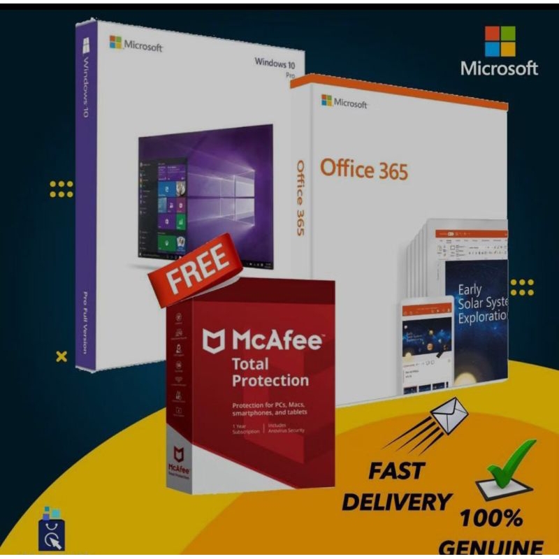 Jual Original Office Pro Plus 2021 / 365 / 2019 / 2016 - Windows 11 / 10 / 7 FPP / Professional ...