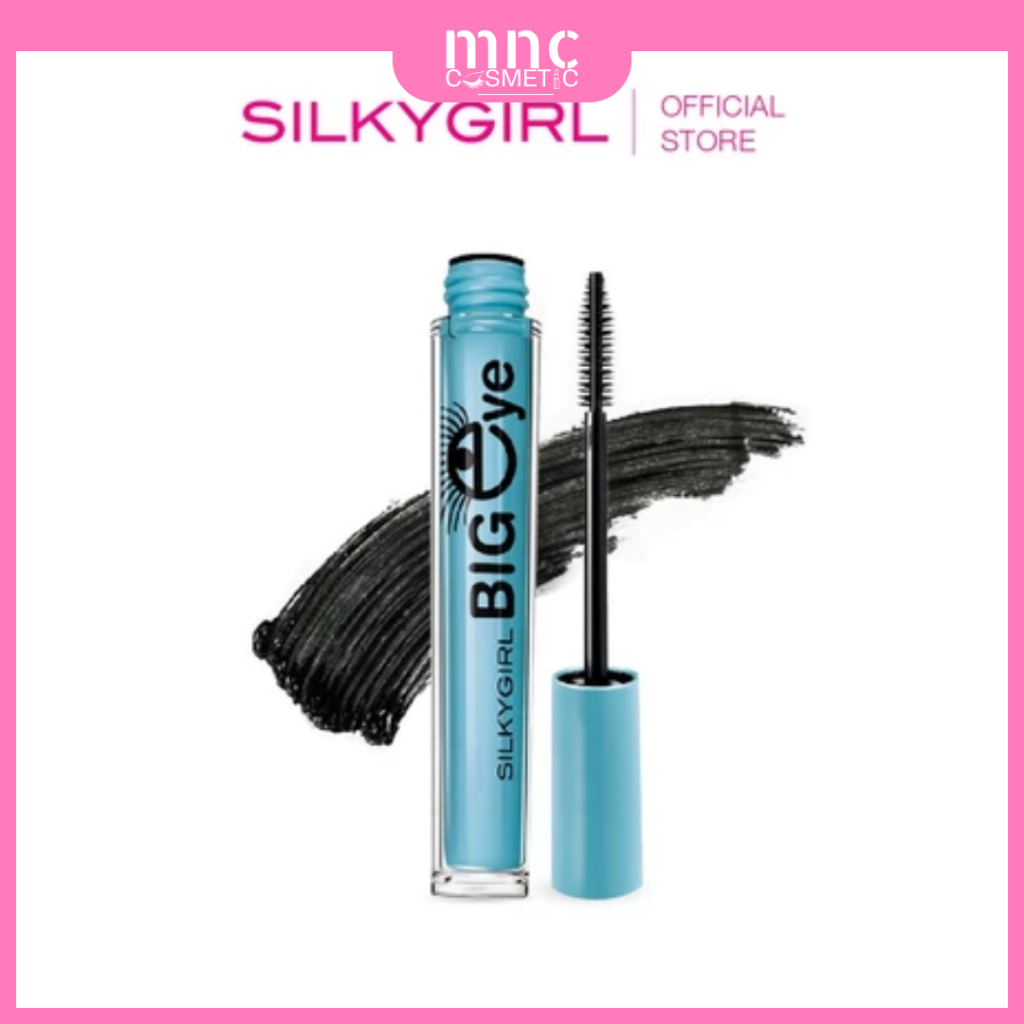 Jual SILKYGIRL - Big Eye Collagen Waterproof Mascara Blackest Black ...
