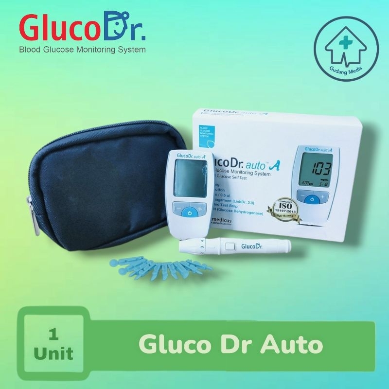 Jual Alat Cek Gula Darah GlucoDr Auto AGM 4000 Gluco Dr Auto | Shopee ...