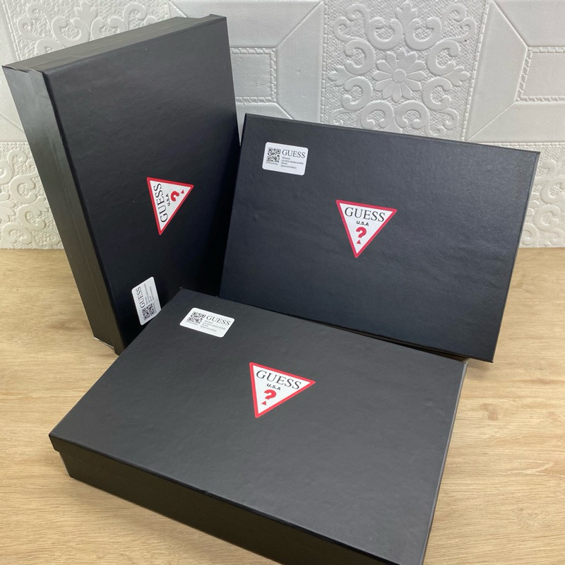 Jual kardus box tas guess neverfull uk 30 x 20 x 6 | Shopee Indonesia