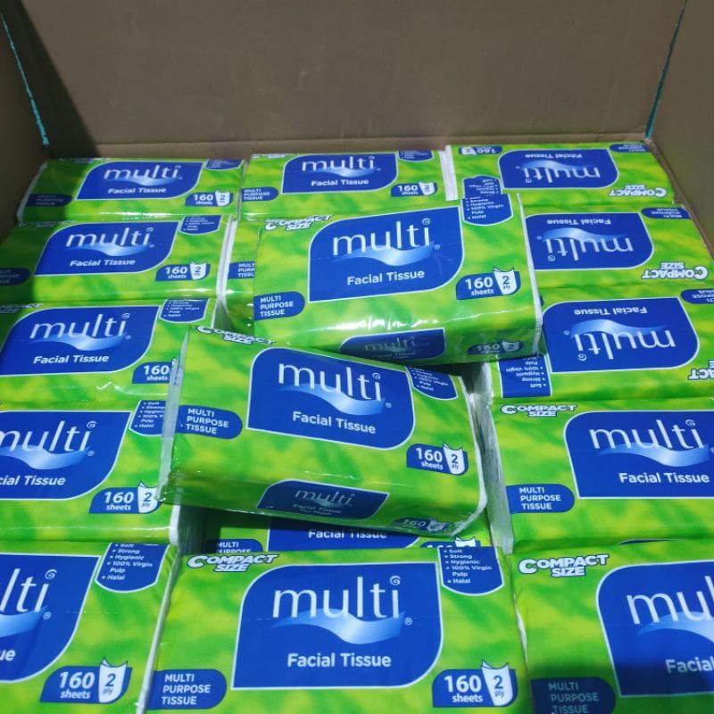 Jual TISU MULTI 10PACK 160sheet | PAKET MURAH TISU WAJAH MULTI 1 PAKET ...