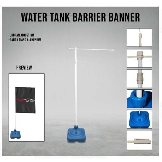 Jual WATER TANK / BENDERA UMBUL - UMBUL | Shopee Indonesia