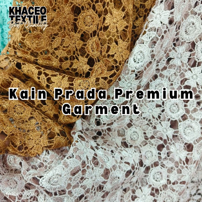 Jual PROMO!! Kain Prada Premium Garment/Kain Bahan Prada/Bahan Prada ...