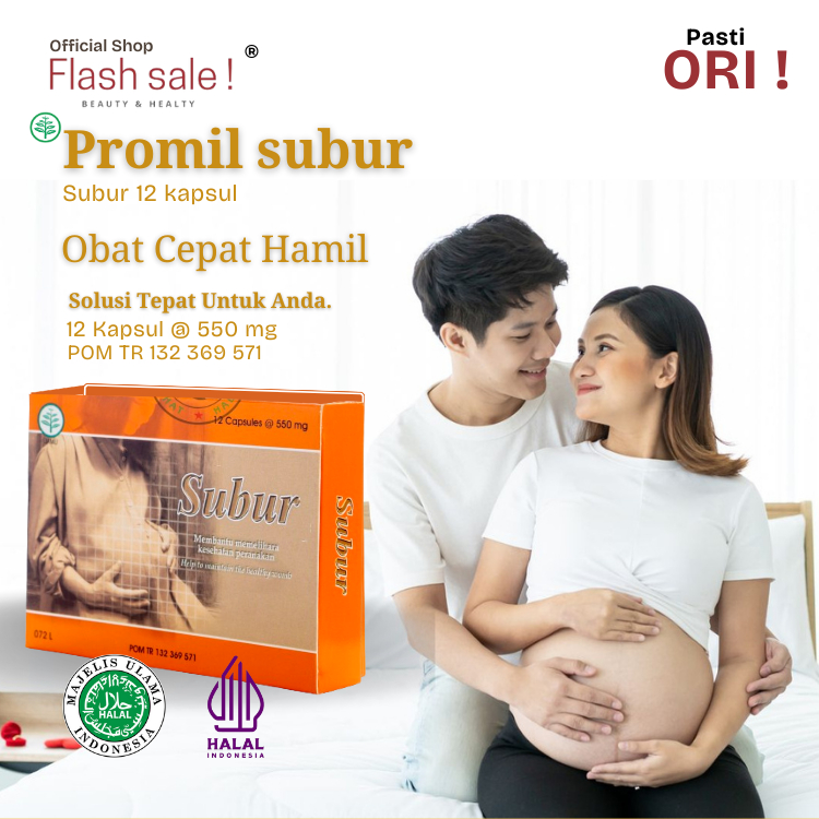Jual Promil Subur 12 Kapsul Obat Cepat Hamil Vitamin Kesuburan Wanita | Shopee Indonesia