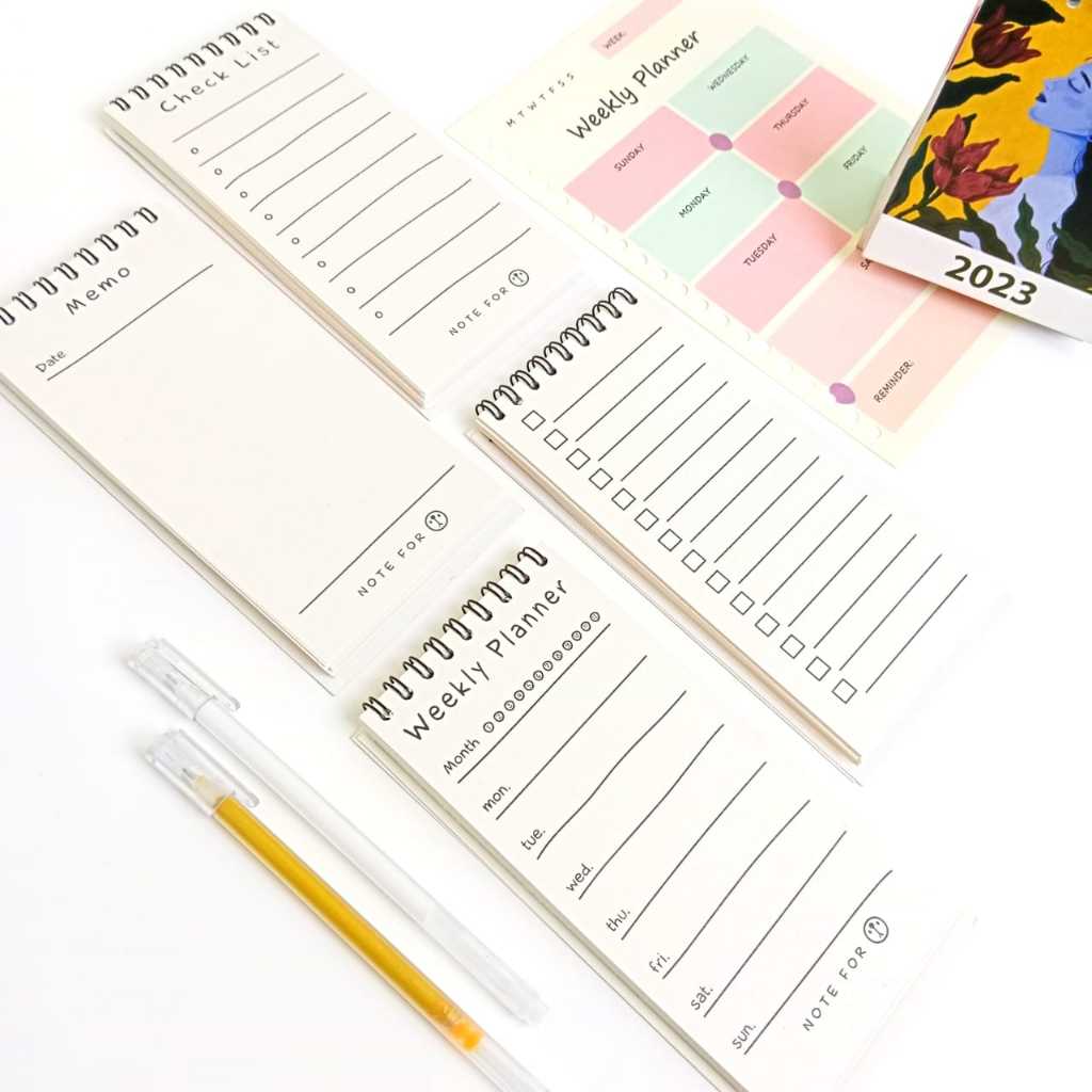 Jual BUKU NOTEBOOK CATATAN KECIL - TO DO LIST - WEEKLY - MEMO - CHECK ...