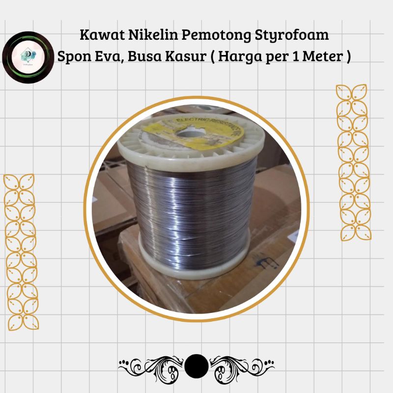 Jual Niklin Kawat Nikelin untuk Pemotong Styrofoam / Sterofoam / Gabus ...